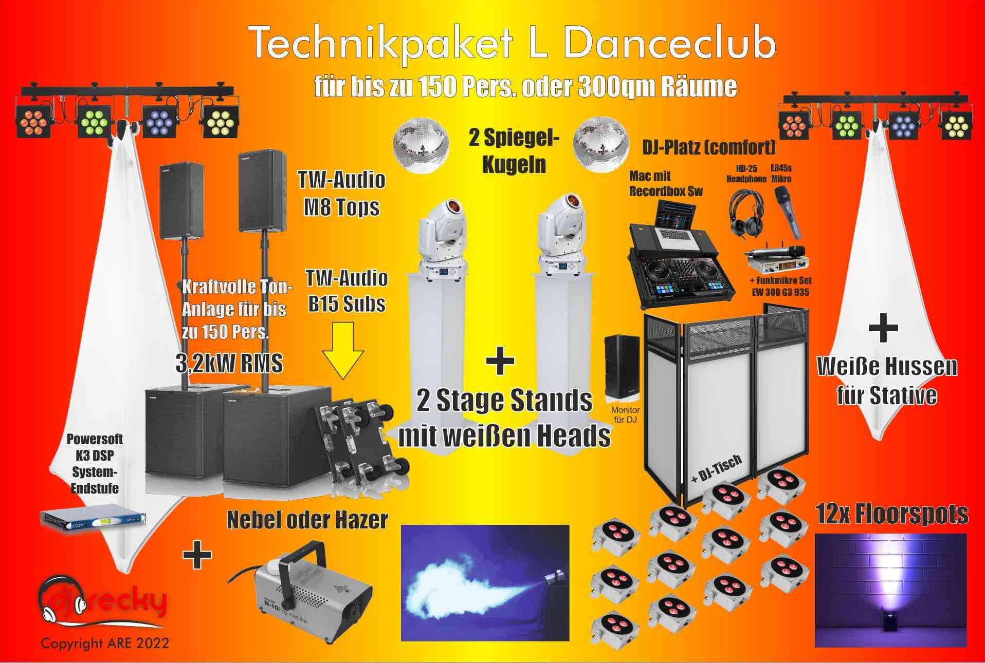 Technikpakete - ARE & DJ-Recky